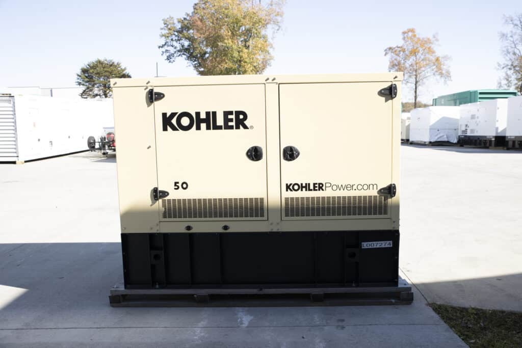 50 kW Kohler Diesel Generator - LEL Critical