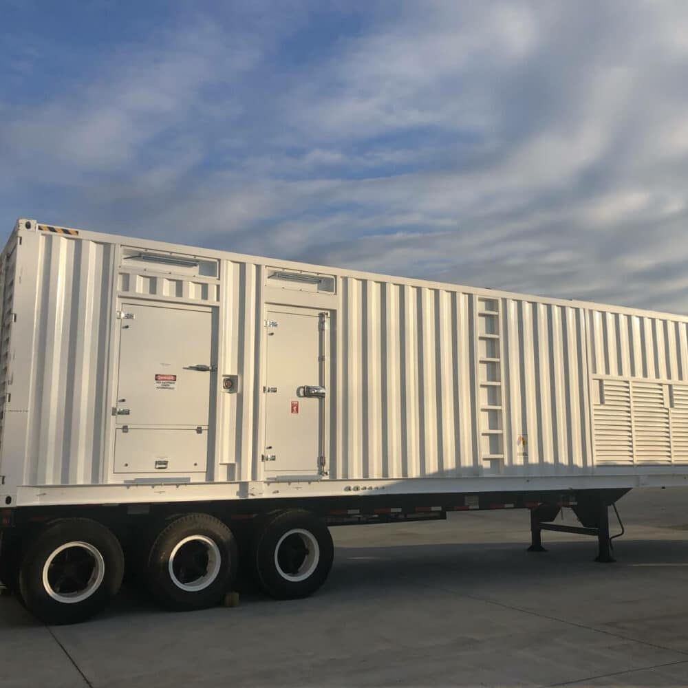 1000 kW Tier 4 Towable Diesel Generator - LEL Critical